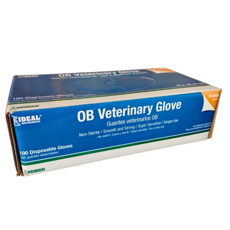 Guante de palpación OB Sleeves, Standard caja con 100 naranjas | ARBiotech